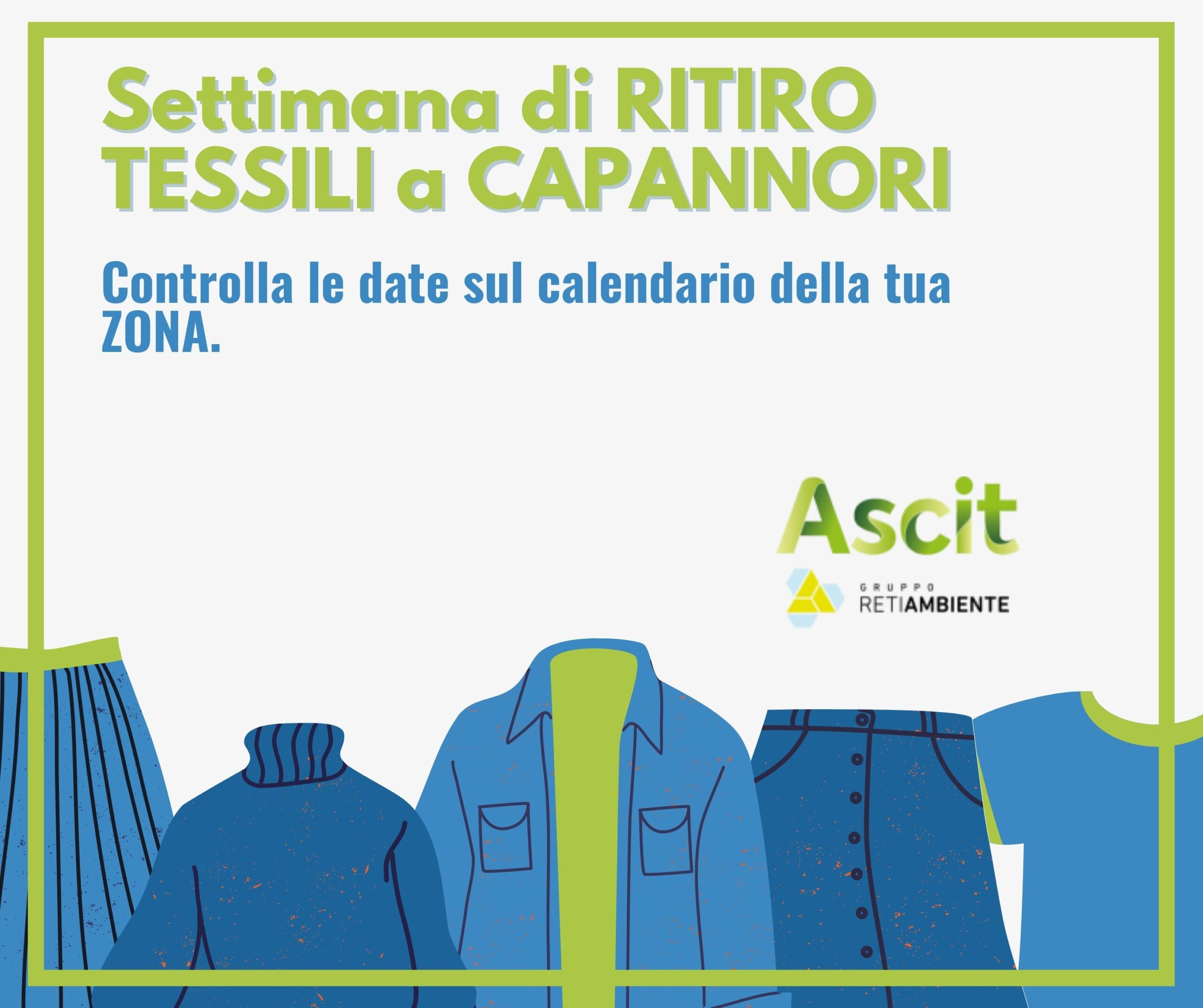 Capannori - Settimana RITIRO TESSILI - Ascit