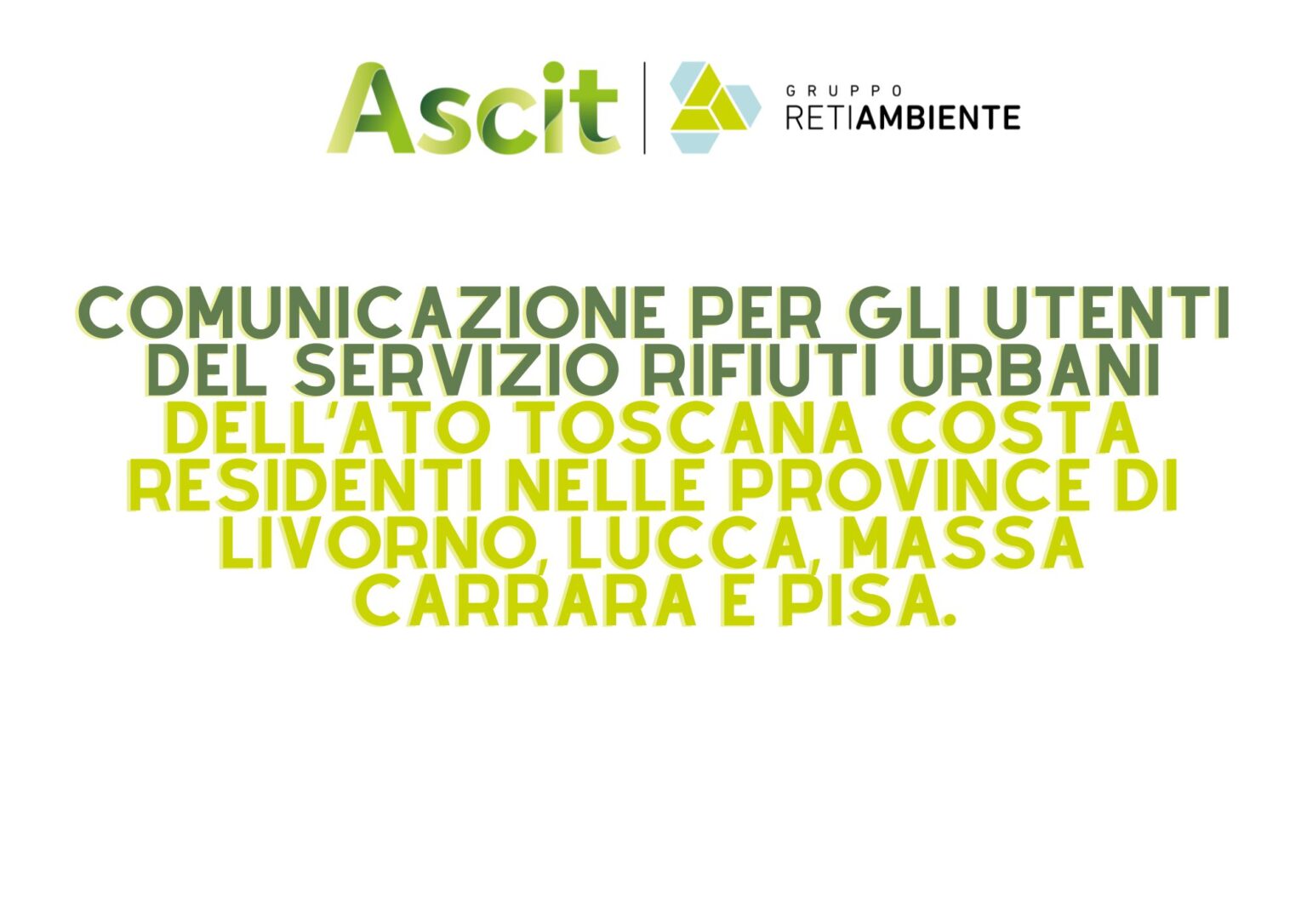 Raccolta e calendari - Ascit